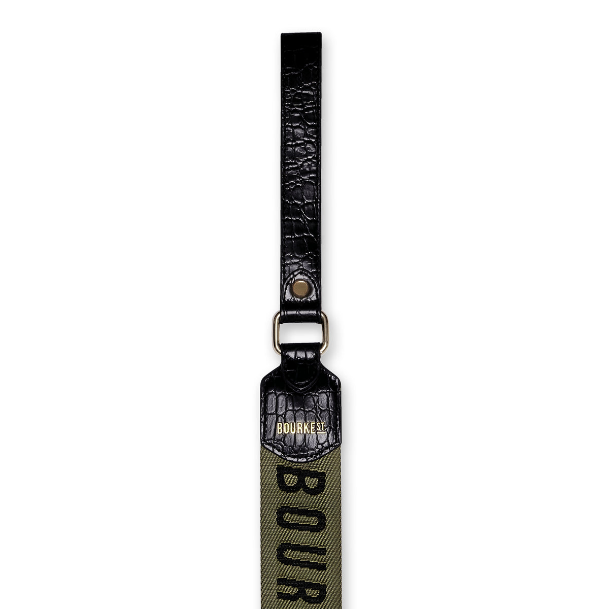 Designer Dog Lead - Jacquard (Olive) | Bourke St the Label